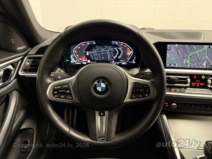 White BMW 4 Series 2022 in Tallinn, with an engine capacity of 2.00 L and mileage of 86 thousand km for 35995 €, photo 22 on AUTOMOTO.COM.LV
