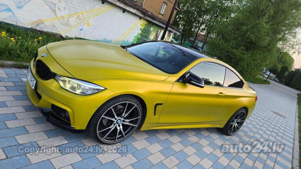 Dzeltens BMW 4 Series 2014 Jegeva, ar dzinēja tilpumu 2.00 L un nobraukumu 0 tūkst. km par 12999 €, foto 1 vietnē AUTOMOTO.COM.LV