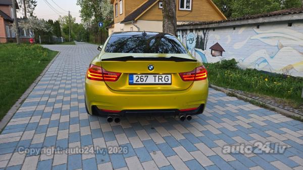Dzeltens BMW 4 Series 2014 Jegeva, ar dzinēja tilpumu 2.00 L un nobraukumu 0 tūkst. km par 12999 €, foto 7 vietnē AUTOMOTO.COM.LV