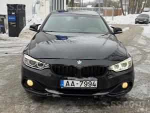 Black BMW 418 2015 in Riga, with an engine capacity of 2.00 L and mileage of 268 thousand km for 15499 €, photo 2 on AUTOMOTO.COM.LV