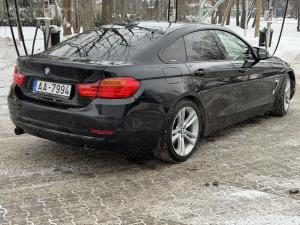 Black BMW 418 2015 in Riga, with an engine capacity of 2.00 L and mileage of 268 thousand km for 15499 €, photo 5 on AUTOMOTO.COM.LV