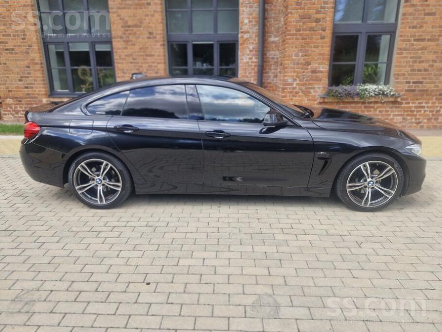 Black BMW 418 2014 in Bauska, with an engine capacity of 2.00 L and mileage of 306 thousand km for 11900 €, photo 5 on AUTOMOTO.COM.LV
