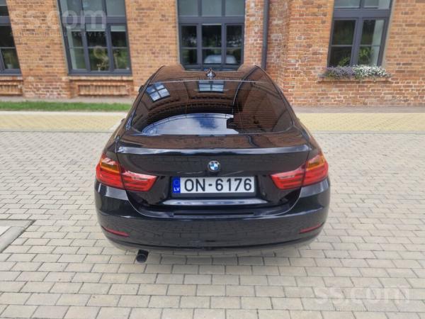Black BMW 418 2014 in Bauska, with an engine capacity of 2.00 L and mileage of 306 thousand km for 11900 €, photo 7 on AUTOMOTO.COM.LV