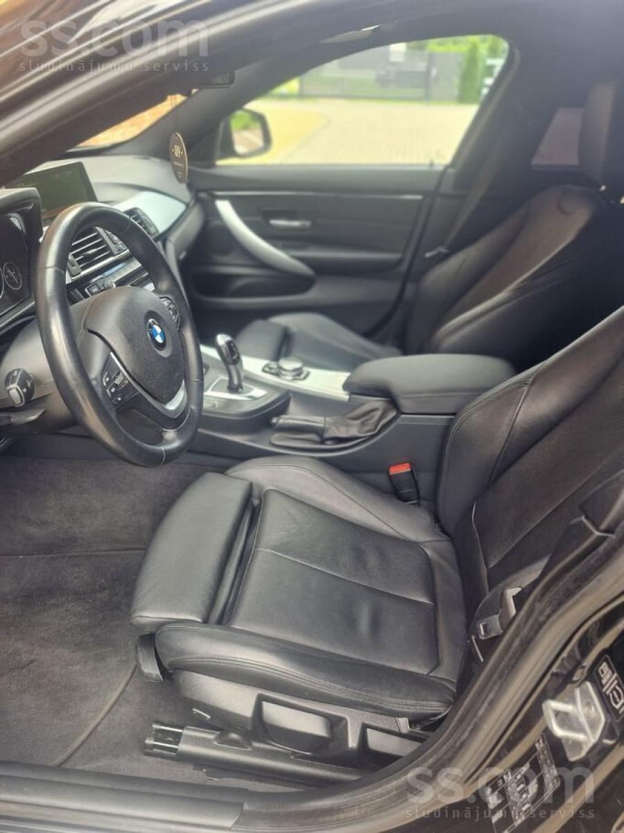 Black BMW 418 2014 in Bauska, with an engine capacity of 2.00 L and mileage of 306 thousand km for 11900 €, photo 11 on AUTOMOTO.COM.LV