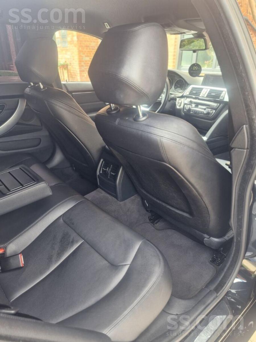 Black BMW 418 2014 in Bauska, with an engine capacity of 2.00 L and mileage of 306 thousand km for 11900 €, photo 15 on AUTOMOTO.COM.LV