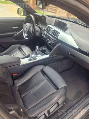 Black BMW 418 2014 in Bauska, with an engine capacity of 2.00 L and mileage of 306 thousand km for 11900 €, photo 16 on AUTOMOTO.COM.LV