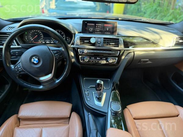Black BMW 418 2017 in Jelgava, with an engine capacity of 1.60 L and mileage of 212 thousand km for 17450 €, photo 4 on AUTOMOTO.COM.LV