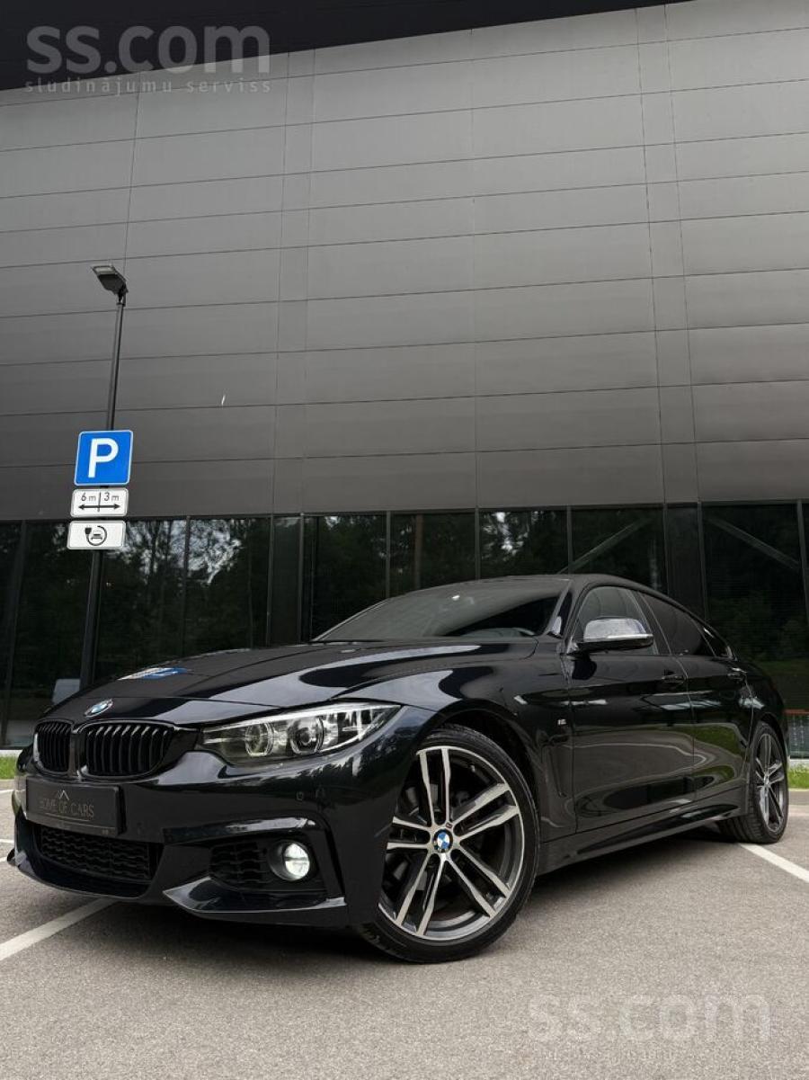 Черный БМВ 418 2018 в Рига, объемом двигателя 1.50 л и пробегом 82 тыс. км за 22000 €, фото 1 на AUTOMOTO.COM.LV