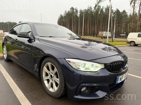 Blue BMW 418 2015 in Riga, with an engine capacity of 2.00 L and mileage of 219 thousand km for 11300 €, photo 2 on AUTOMOTO.COM.LV