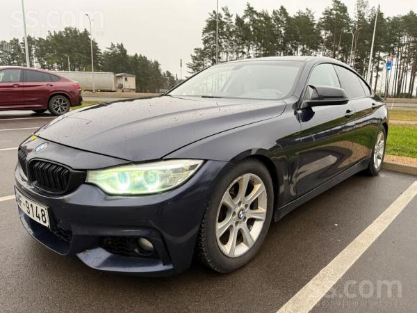 Blue BMW 418 2015 in Riga, with an engine capacity of 2.00 L and mileage of 219 thousand km for 11300 €, photo 3 on AUTOMOTO.COM.LV