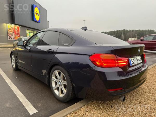 Blue BMW 418 2015 in Riga, with an engine capacity of 2.00 L and mileage of 219 thousand km for 11300 €, photo 5 on AUTOMOTO.COM.LV