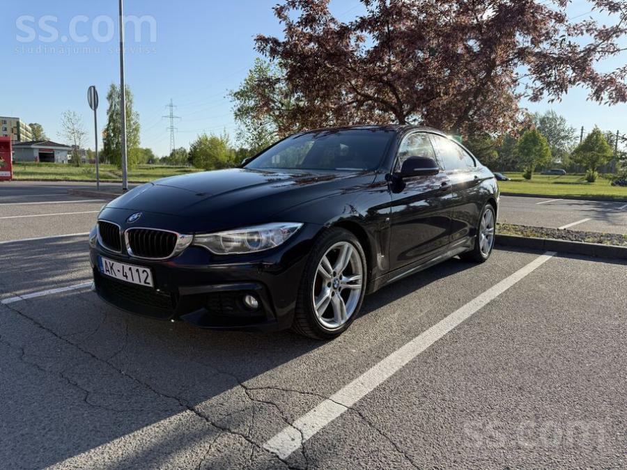 Blue BMW 418 2016 in Riga, with an engine capacity of 2.00 L and mileage of 240 thousand km for 13900 €, photo 3 on AUTOMOTO.COM.LV