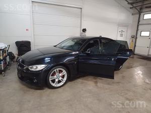Blue BMW 418 2016 in Riga, with an engine capacity of 2.00 L and mileage of 240 thousand km for 13900 €, photo 10 on AUTOMOTO.COM.LV