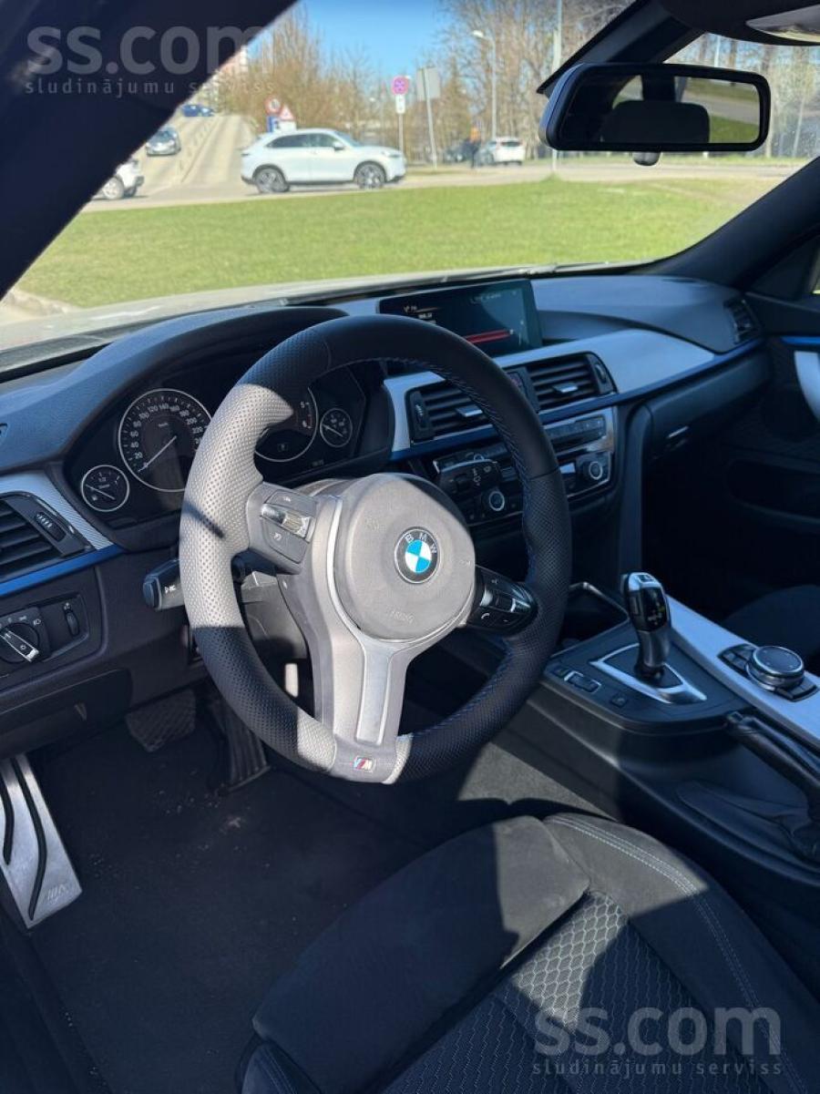Blue BMW 418 2016 in Riga, with an engine capacity of 2.00 L and mileage of 240 thousand km for 13900 €, photo 12 on AUTOMOTO.COM.LV