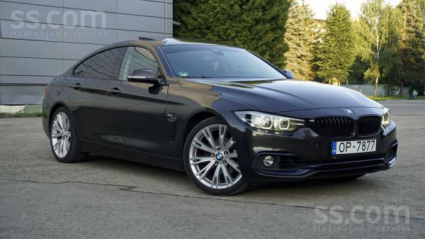 Brown BMW 418 2017 in Riga, with an engine capacity of 1.50 L and mileage of 241 thousand km for 17900 €, photo 1 on AUTOMOTO.COM.LV