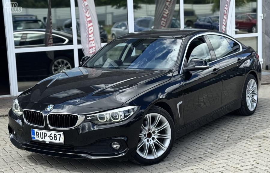 Черный БМВ 418 Gran Coupe 2017 в Радвилишкис, объемом двигателя 2.00 л и пробегом 256 тыс. км за 11850 €, фото 1 на AUTOMOTO.COM.LV