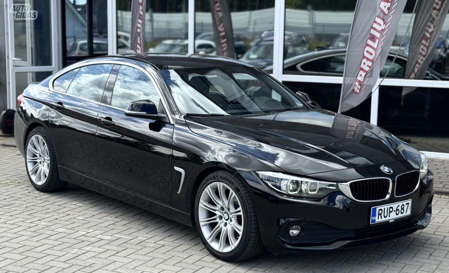 Черный БМВ 418 Gran Coupe 2017 в Радвилишкис, объемом двигателя 2.00 л и пробегом 256 тыс. км за 11850 €, фото 5 на AUTOMOTO.COM.LV