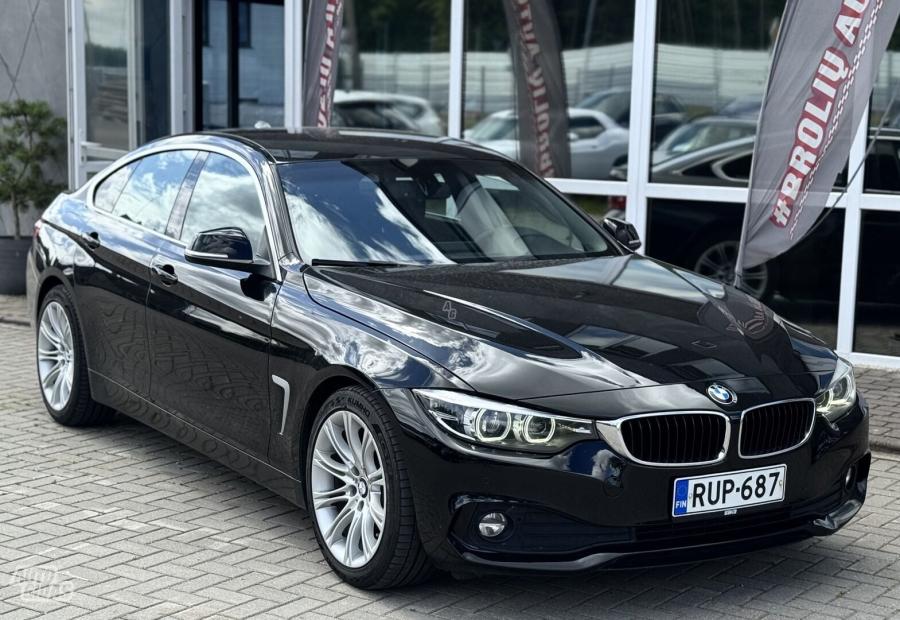 Черный БМВ 418 Gran Coupe 2017 в Радвилишкис, объемом двигателя 2.00 л и пробегом 256 тыс. км за 11850 €, фото 7 на AUTOMOTO.COM.LV