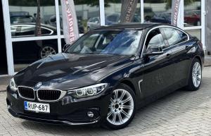 Melns BMW 418 Gran Coupe 2017 Radviliškis, ar dzinēja tilpumu 2.00 L un nobraukumu 256 tūkst. km par 11850 €, foto  vietnē AUTOMOTO.COM.LV