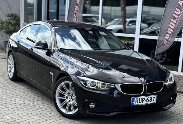 Melns BMW 418 Gran Coupe 2017 Radviliškis, ar dzinēja tilpumu 2.00 L un nobraukumu 256 tūkst. km par 11850 €, foto 2 vietnē AUTOMOTO.COM.LV