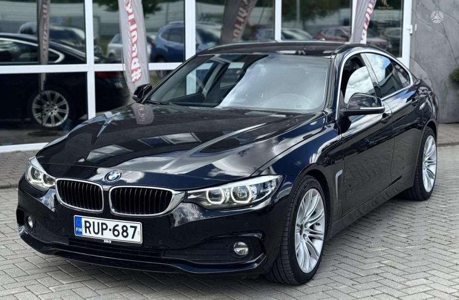 Черный БМВ 418 Gran Coupe 2017 в Радвилишкис, объемом двигателя 2.00 л и пробегом 256 тыс. км за 11850 €, фото 6 на AUTOMOTO.COM.LV