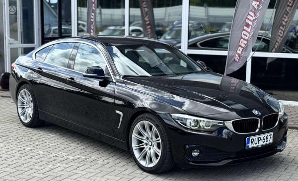 Melns BMW 418 Gran Coupe 2017 Radviliškis, ar dzinēja tilpumu 2.00 L un nobraukumu 256 tūkst. km par 11850 €, foto 6 vietnē AUTOMOTO.COM.LV