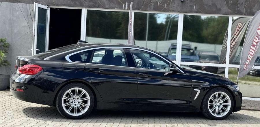 Черный БМВ 418 Gran Coupe 2017 в Радвилишкис, объемом двигателя 2.00 л и пробегом 256 тыс. км за 11850 €, фото 8 на AUTOMOTO.COM.LV