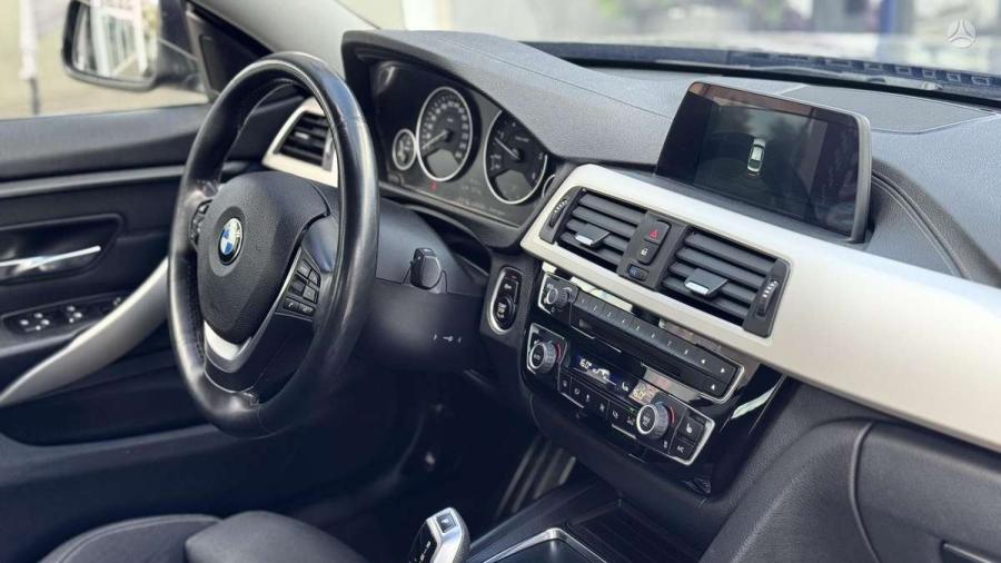 Черный БМВ 418 Gran Coupe 2017 в Радвилишкис, объемом двигателя 2.00 л и пробегом 256 тыс. км за 11850 €, фото 15 на AUTOMOTO.COM.LV
