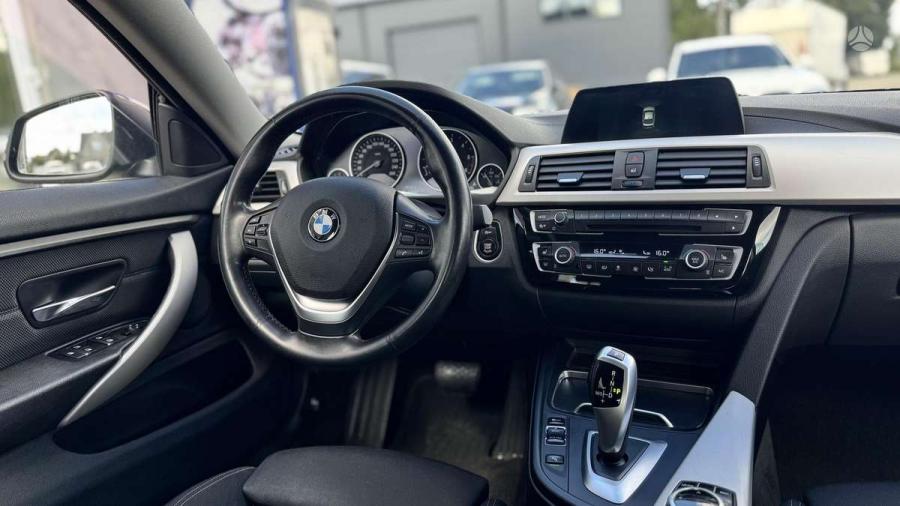 Черный БМВ 418 Gran Coupe 2017 в Радвилишкис, объемом двигателя 2.00 л и пробегом 256 тыс. км за 11850 €, фото 16 на AUTOMOTO.COM.LV
