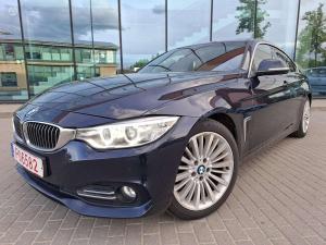 Blue BMW 418 Gran Coupe 2015 in Utena, with an engine capacity of 2.00 L and mileage of 244 thousand km for 10950 €, photo  on AUTOMOTO.COM.LV
