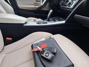 Blue BMW 418 Gran Coupe 2015 in Utena, with an engine capacity of 2.00 L and mileage of 244 thousand km for 10950 €, photo 15 on AUTOMOTO.COM.LV