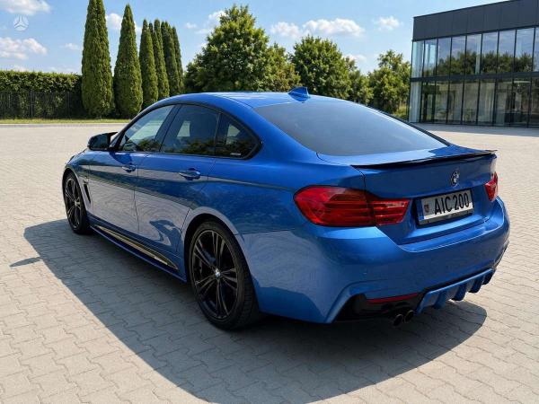 Синий БМВ 418 Gran Coupe 2016 в Вильнюс, объемом двигателя 2.00 л и пробегом 344 тыс. км за 11800 €, фото 7 на AUTOMOTO.COM.LV