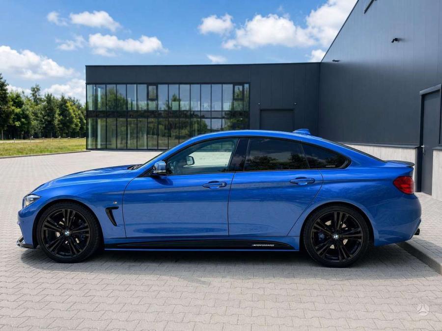 Zils BMW 418 Gran Coupe 2016 Viļņa, ar dzinēja tilpumu 2.00 L un nobraukumu 344 tūkst. km par 11800 €, foto 9 vietnē AUTOMOTO.COM.LV