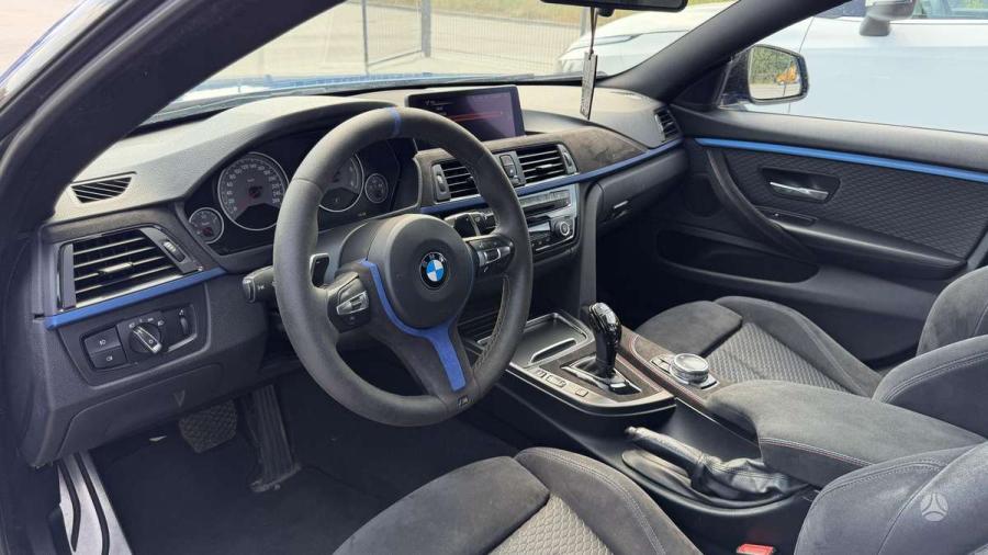 Zils BMW 418 Gran Coupe 2016 Viļņa, ar dzinēja tilpumu 2.00 L un nobraukumu 344 tūkst. km par 11800 €, foto 12 vietnē AUTOMOTO.COM.LV