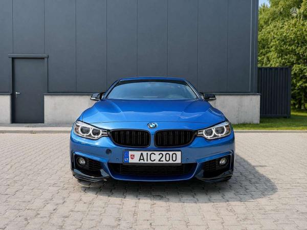 Blue BMW 418 Gran Coupe 2016 in Vilnius, with an engine capacity of 2.00 L and mileage of 344 thousand km for 11800 €, photo 2 on AUTOMOTO.COM.LV