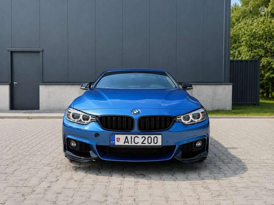 Синий БМВ 418 Gran Coupe 2016 в Вильнюс, объемом двигателя 2.00 л и пробегом 344 тыс. км за 11800 €, фото 3 на AUTOMOTO.COM.LV
