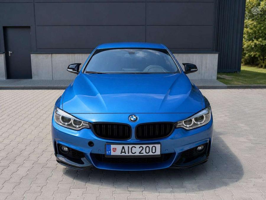 Синий БМВ 418 Gran Coupe 2016 в Вильнюс, объемом двигателя 2.00 л и пробегом 344 тыс. км за 11800 €, фото 5 на AUTOMOTO.COM.LV