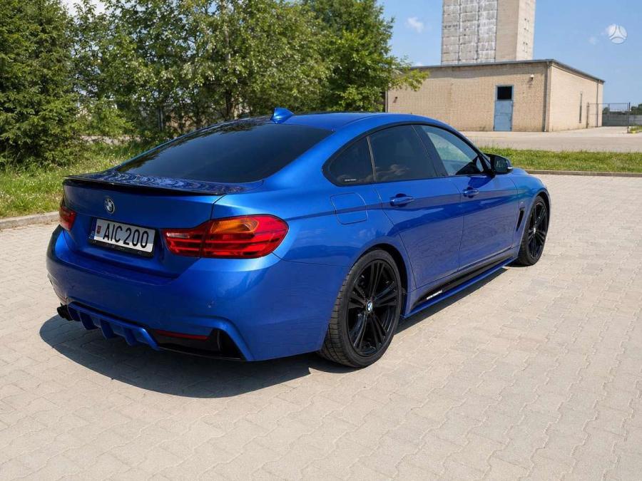 Синий БМВ 418 Gran Coupe 2016 в Вильнюс, объемом двигателя 2.00 л и пробегом 344 тыс. км за 11800 €, фото 9 на AUTOMOTO.COM.LV