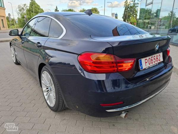Zils BMW 418 Gran Coupe 2015 Utena, ar dzinēja tilpumu 2.00 L un nobraukumu 244 tūkst. km par 11150 €, foto 6 vietnē AUTOMOTO.COM.LV