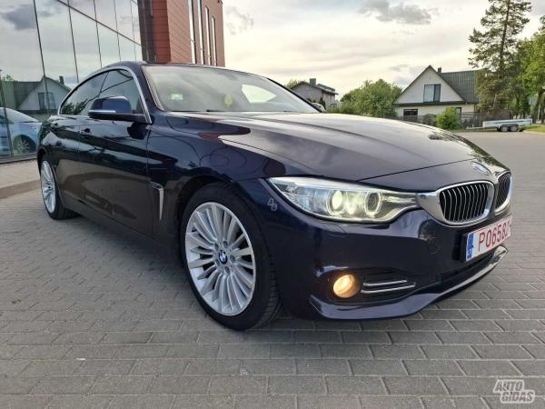 Zils BMW 418 Gran Coupe 2015 Utena, ar dzinēja tilpumu 2.00 L un nobraukumu 244 tūkst. km par 11150 €, foto 8 vietnē AUTOMOTO.COM.LV