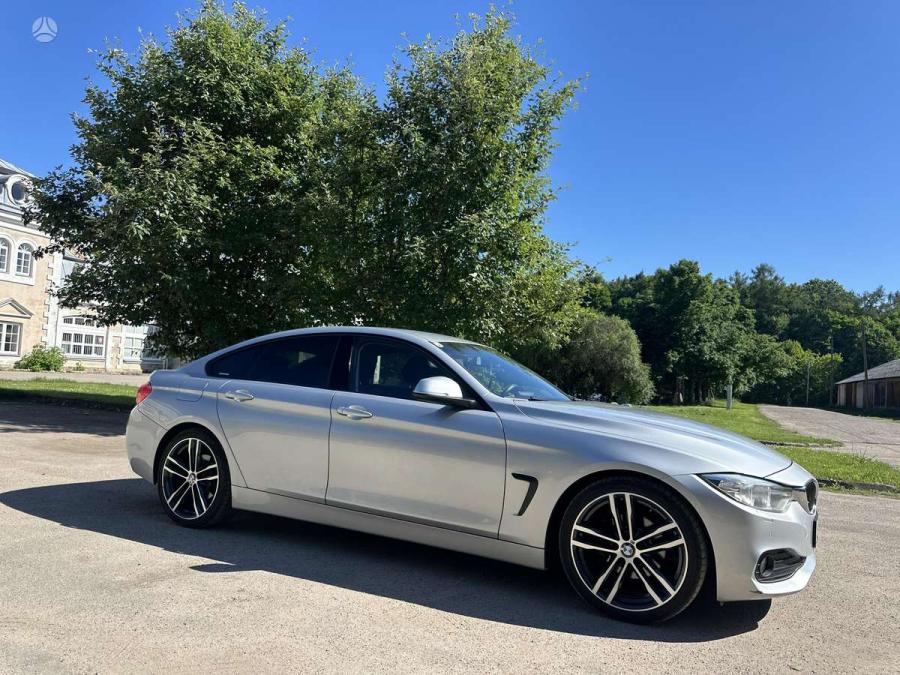 Серый БМВ 418 Gran Coupe 2016 в Вильнюс, объемом двигателя 2.00 л и пробегом 264 тыс. км за 10300 €, фото 3 на AUTOMOTO.COM.LV