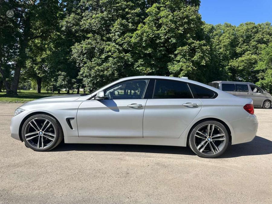 Серый БМВ 418 Gran Coupe 2016 в Вильнюс, объемом двигателя 2.00 л и пробегом 264 тыс. км за 10300 €, фото 5 на AUTOMOTO.COM.LV