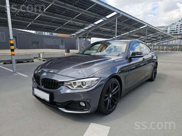 Grey BMW 418 2015 in Vilnius, with an engine capacity of 2.00 L and mileage of 326 thousand km for 11400 €, photo 2 on AUTOMOTO.COM.LV