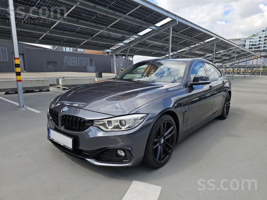 Grey BMW 418 2015 in Vilnius, with an engine capacity of 2.00 L and mileage of 326 thousand km for 11400 €, photo 3 on AUTOMOTO.COM.LV