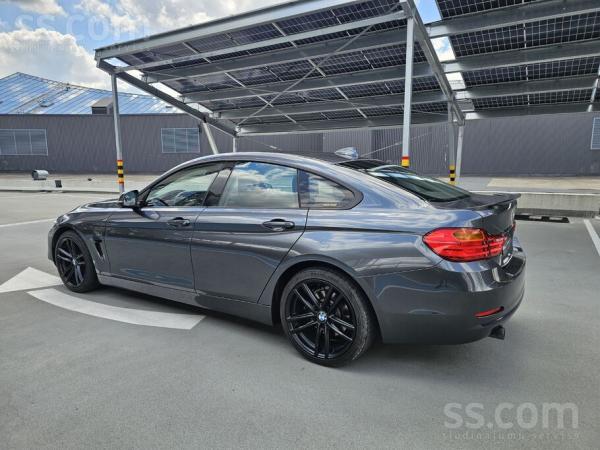 Grey BMW 418 2015 in Vilnius, with an engine capacity of 2.00 L and mileage of 326 thousand km for 11400 €, photo 4 on AUTOMOTO.COM.LV