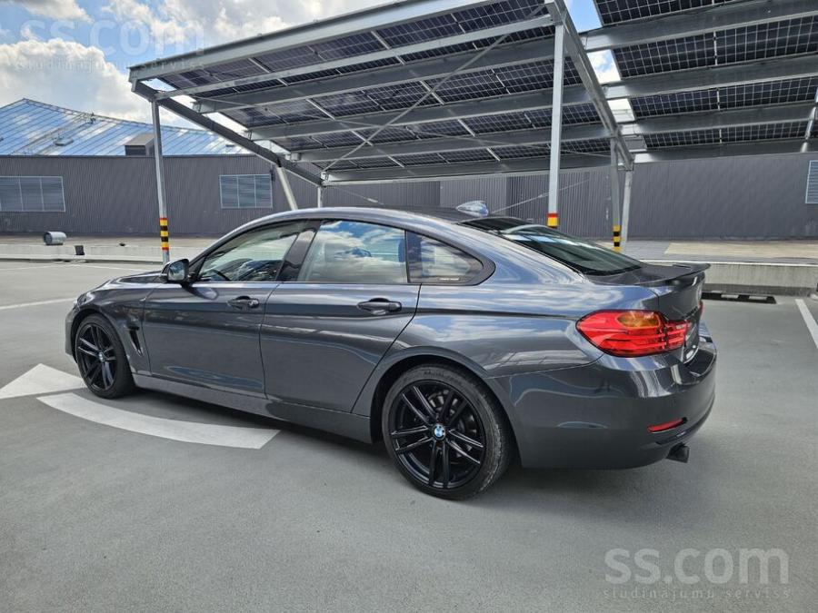 Grey BMW 418 2015 in Vilnius, with an engine capacity of 2.00 L and mileage of 326 thousand km for 11400 €, photo 5 on AUTOMOTO.COM.LV
