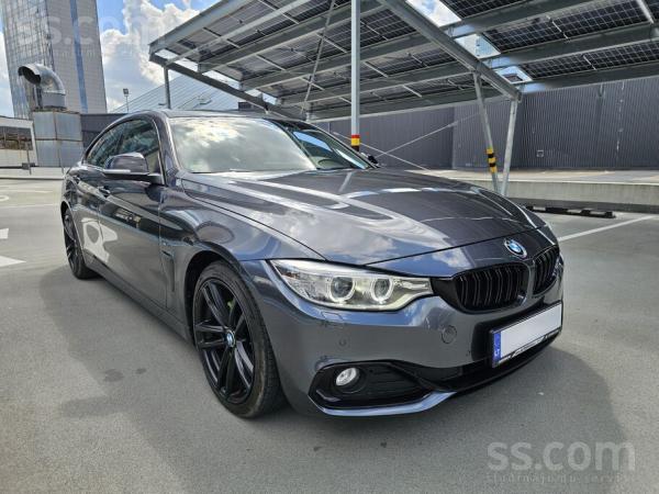 Grey BMW 418 2015 in Vilnius, with an engine capacity of 2.00 L and mileage of 326 thousand km for 11400 €, photo 7 on AUTOMOTO.COM.LV