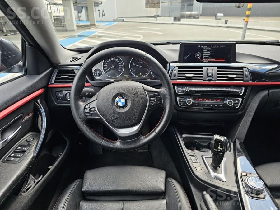 Grey BMW 418 2015 in Vilnius, with an engine capacity of 2.00 L and mileage of 326 thousand km for 11400 €, photo 16 on AUTOMOTO.COM.LV