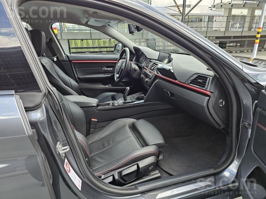 Grey BMW 418 2015 in Vilnius, with an engine capacity of 2.00 L and mileage of 326 thousand km for 11400 €, photo 19 on AUTOMOTO.COM.LV