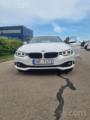 White BMW 418 2017 in Riga, with an engine capacity of 2.00 L and mileage of 250 thousand km for 13800 €, photo 4 on AUTOMOTO.COM.LV
